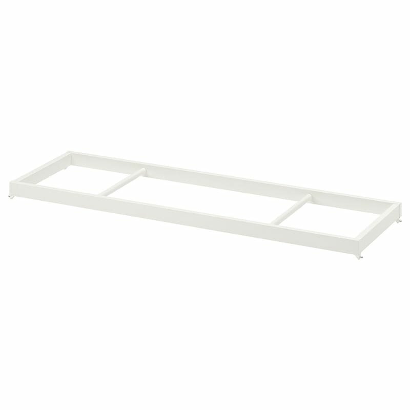 Вешалка для одежды IKEA KOMPLEMENT, белый, 100x35 см 104.464.49