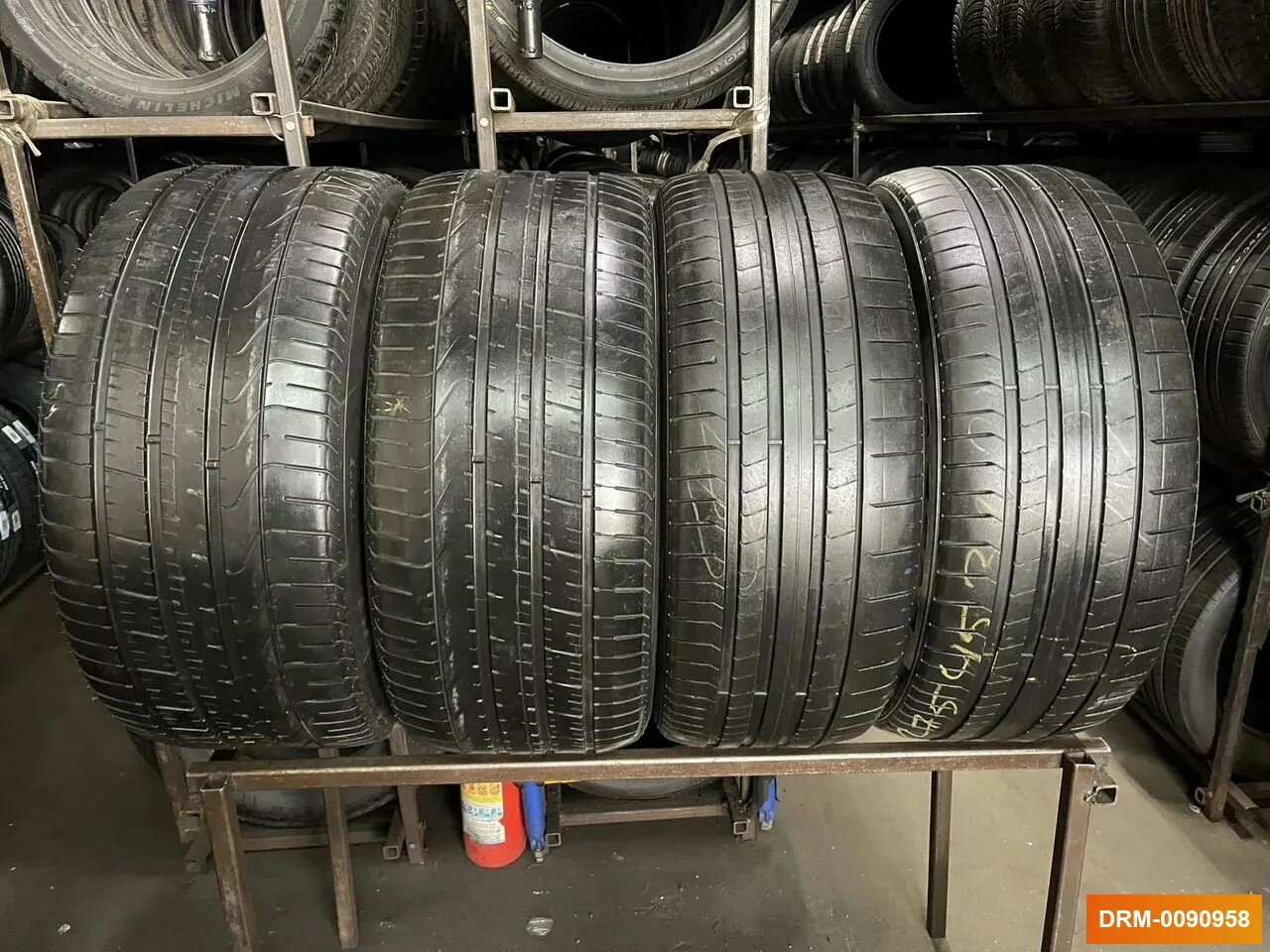 Комплект (4 шт) летних БУ шин Pirelli P Zero 275/45 R21 35% износ 8028884727