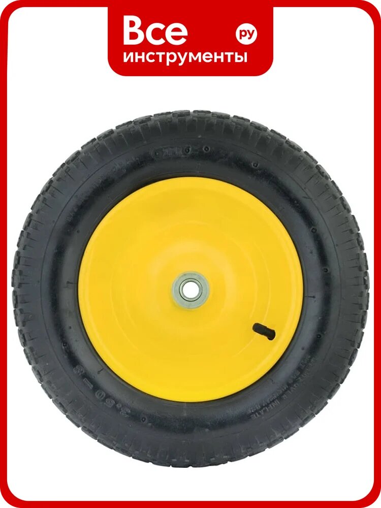 Колесо для строительной тачки 99403 3.5-8" отверстие 16м Biber 99409 тов-190254