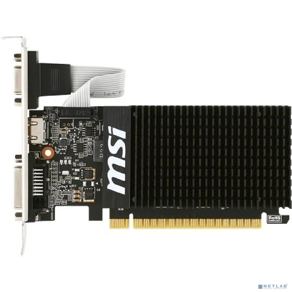 Msi gt710 2gd3h lp rtl — фото 1
