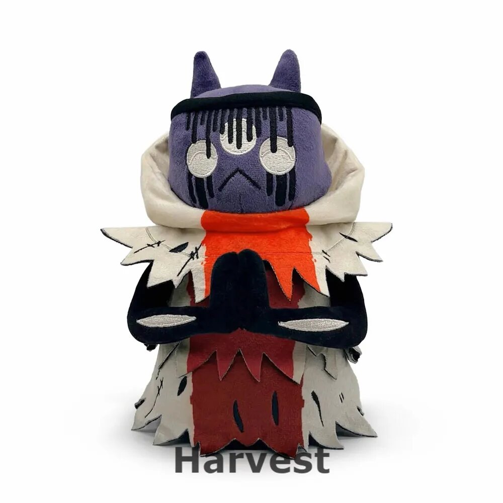 Fangamer Мягкая игрушка, Narinder , белый, красный,22.86, Cult of the Lamb, Youtooz