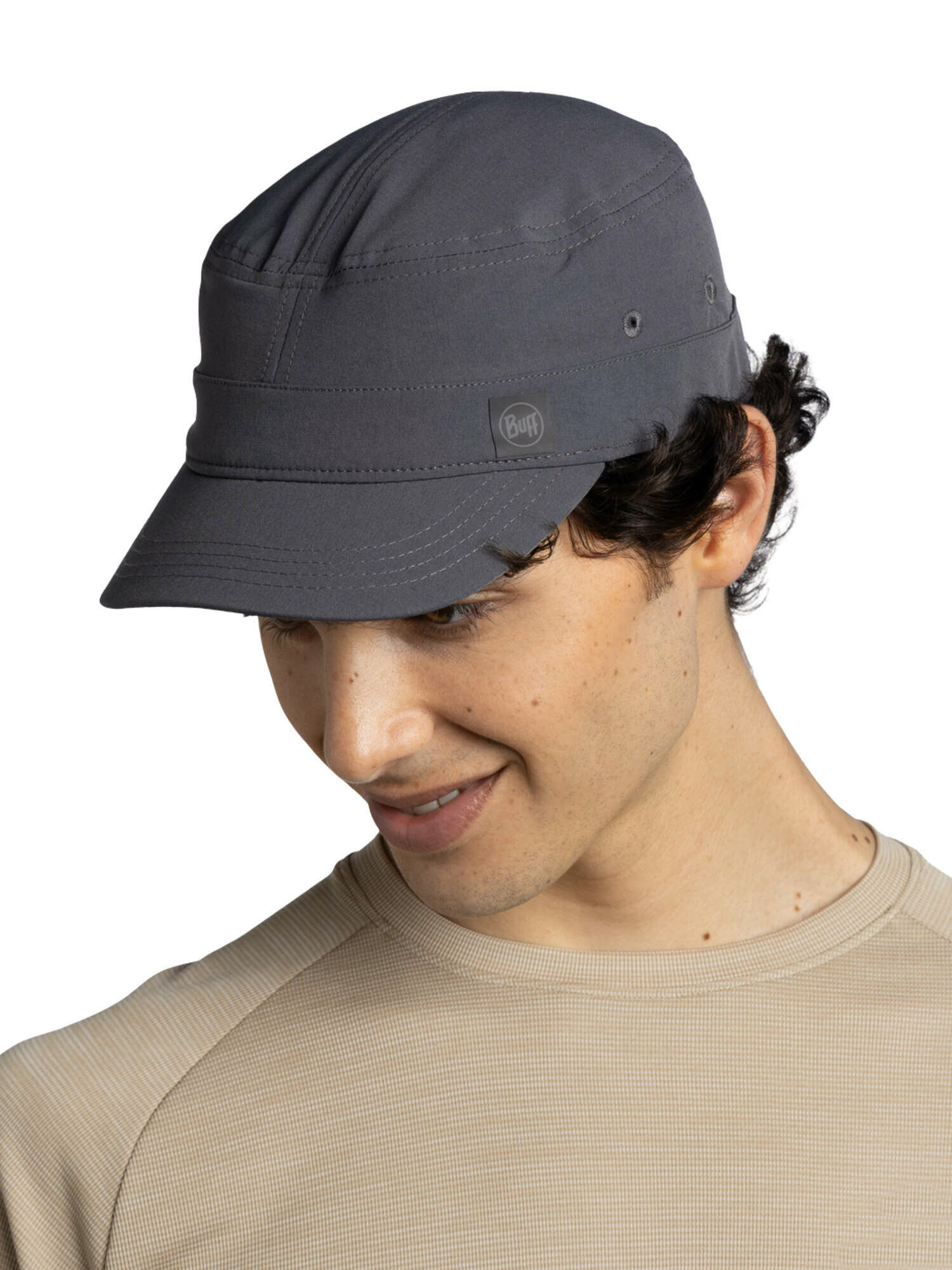 Кепка Buff Military для взрослых и детей, размер L-XL, серый — фото 1