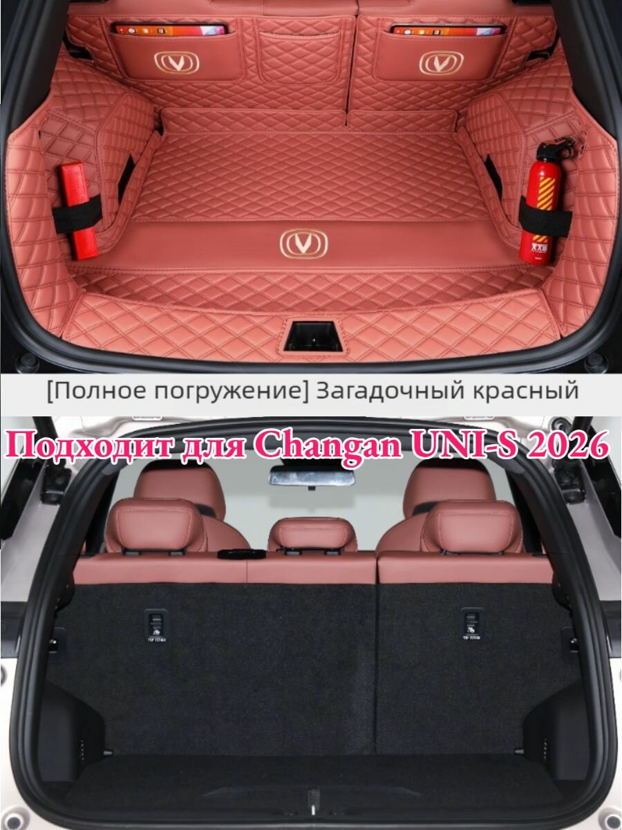 Коврик в багажник Changan UNIS 2026, Искусственная кожа, Автотовары Changan UNI-S.