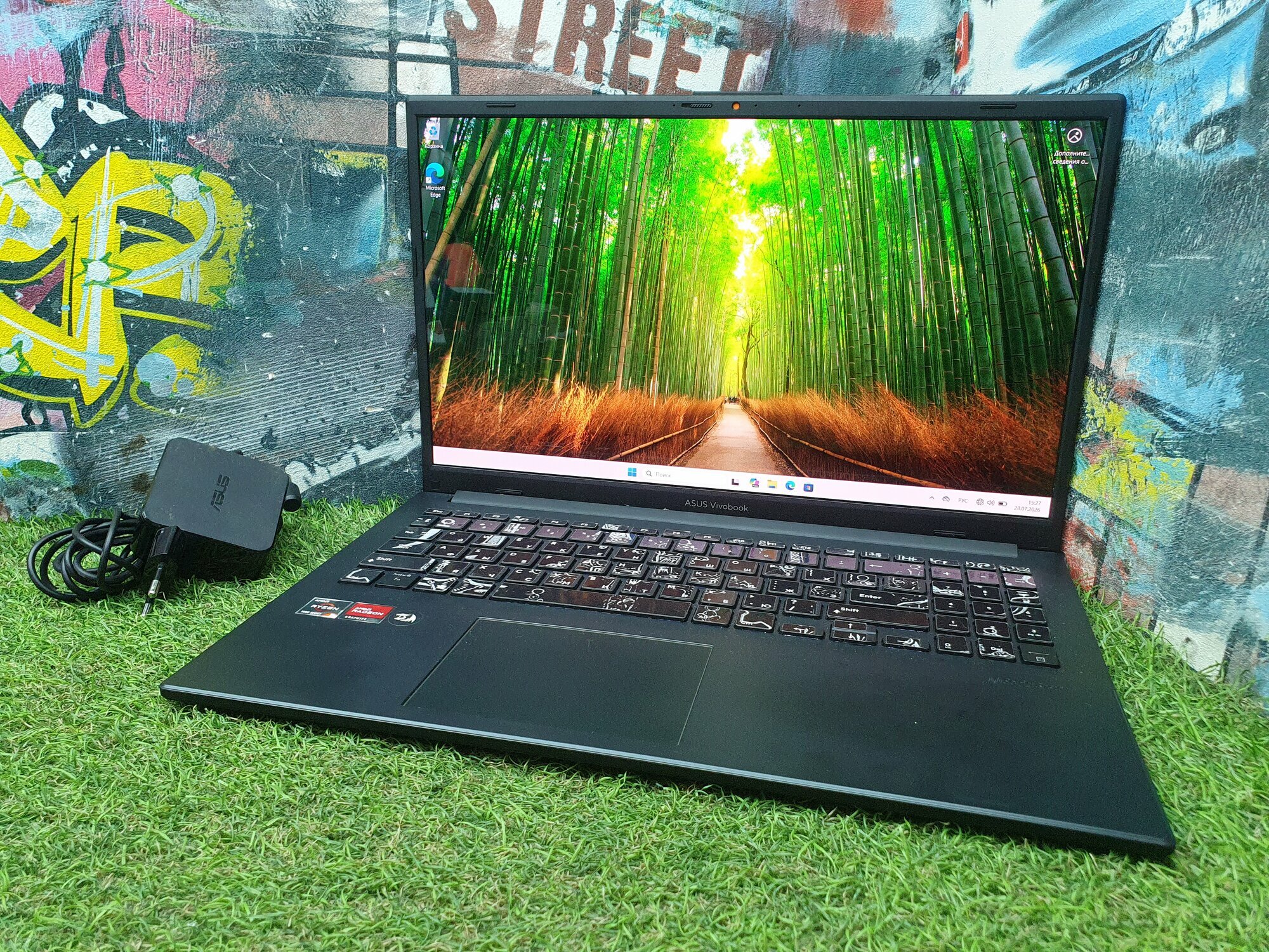 Ноутбук Asus Ryzen 5/16Gb/FHD/Vivobook Go 15 OLED E1504F