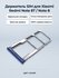Сим лоток для Xiaomi Redmi Note 8T / Redmi Note 8 / 8 2021, синий