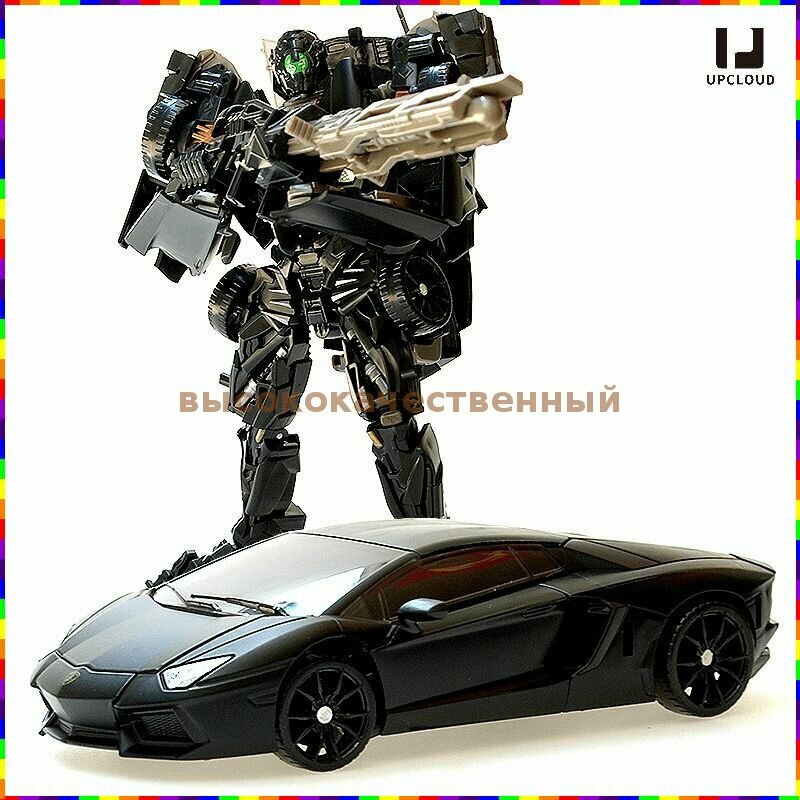 Робот-трансформер в виде спортивного автомобиля Lamborghini, высота 19 см