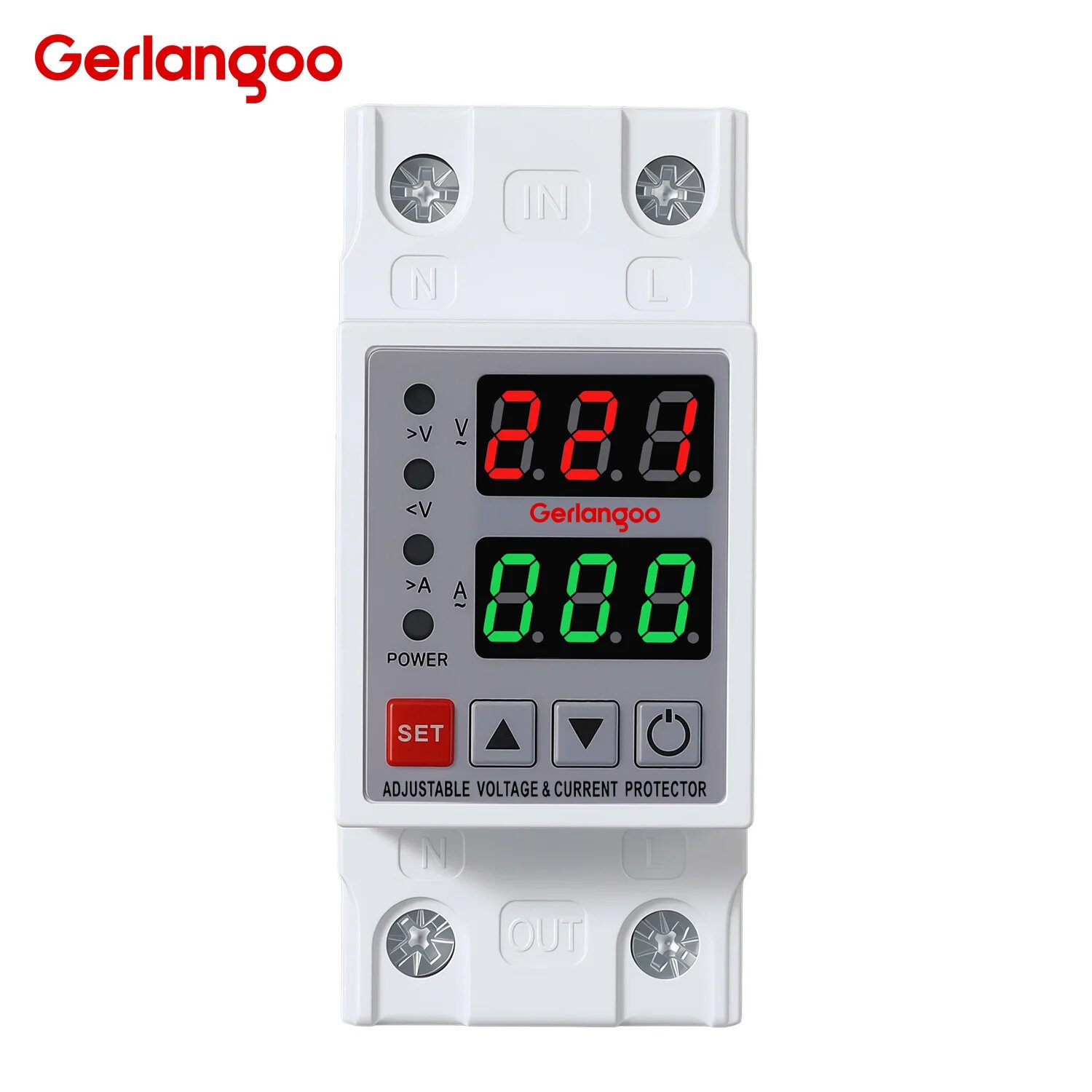 Защитник тока Gerlangoo 40А 63А для DIN-рейки 220В 230В