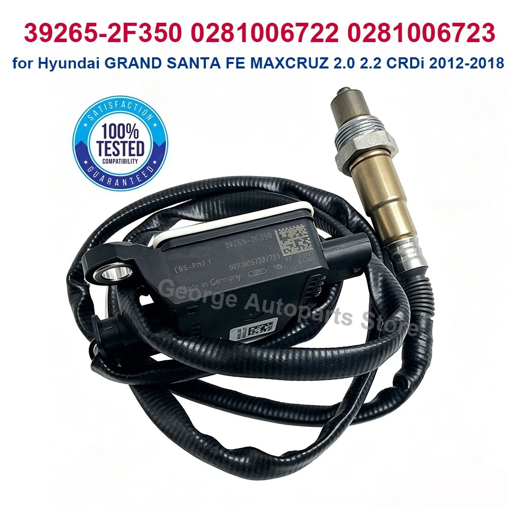 Датчик твердых частиц PM 39265-2F350 для Hyundai GRAND SANTA FE MAXCRUZ 2.0 2.2 CRDi 2012-2018 0281006722 39265 2F350