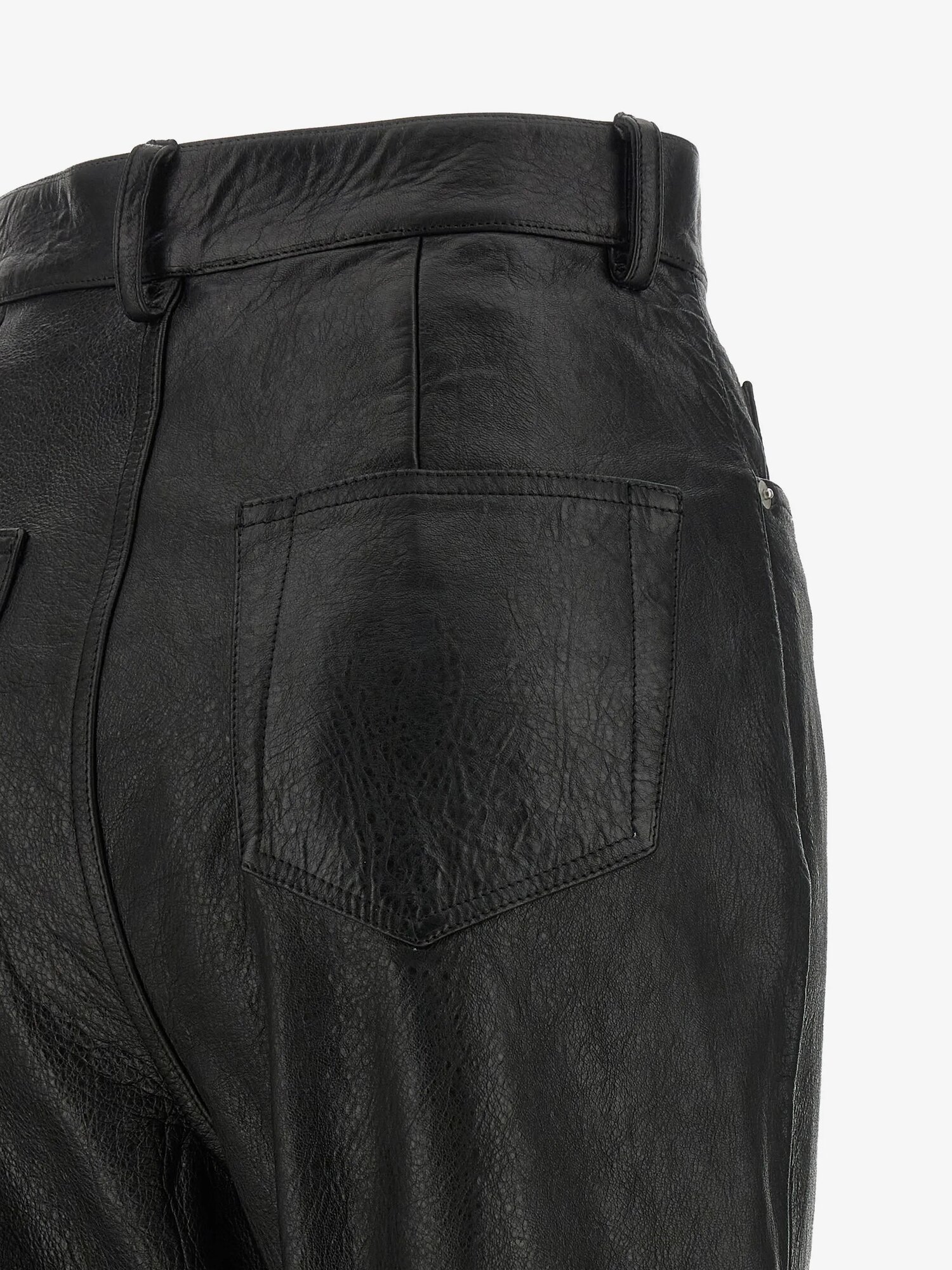 Брюки Rick Owens bootcut Bolan, размер 36, черный — фото 1