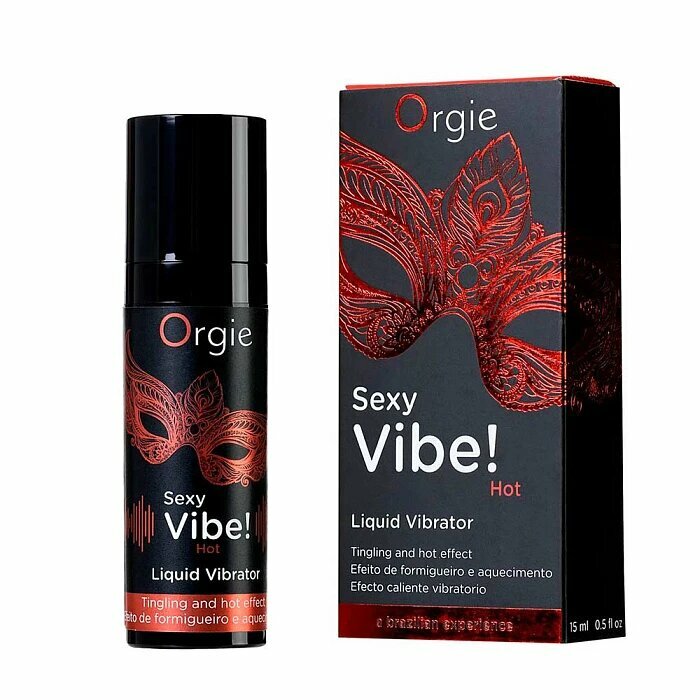 Гель «Sexy Vibe Hot» с разогревающим и вибрирующим эффектом, 15 мл