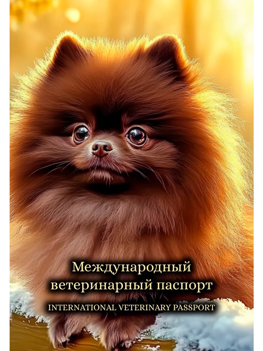 Ветеринарный паспорт с аудио-записью