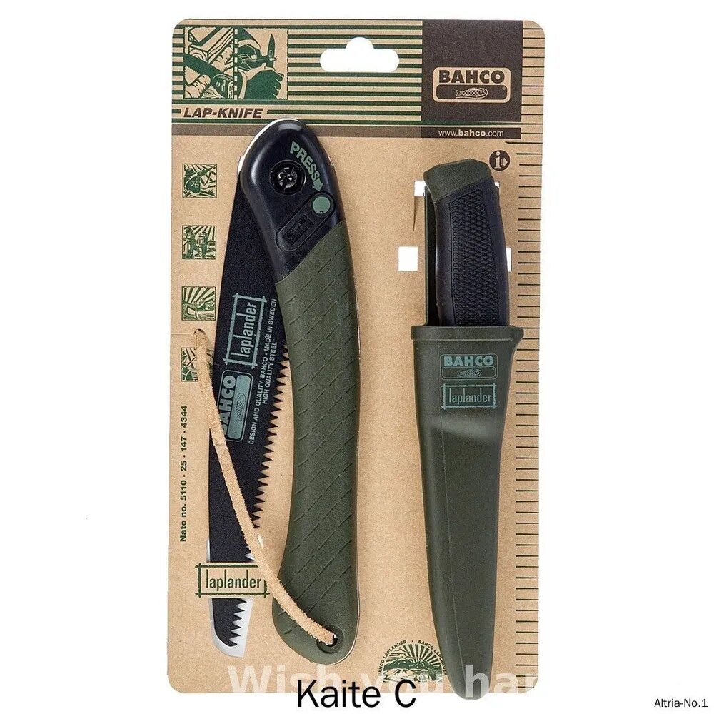 BAHCO LAPKNIFE нож и ножовка складные