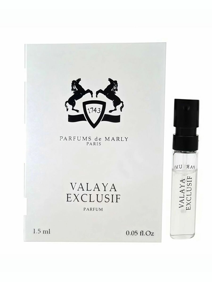 Parfums de Marly Парфюмерная вода Valaya Exclusif, женский цитрусово-древесный аромат, 1,5 мл