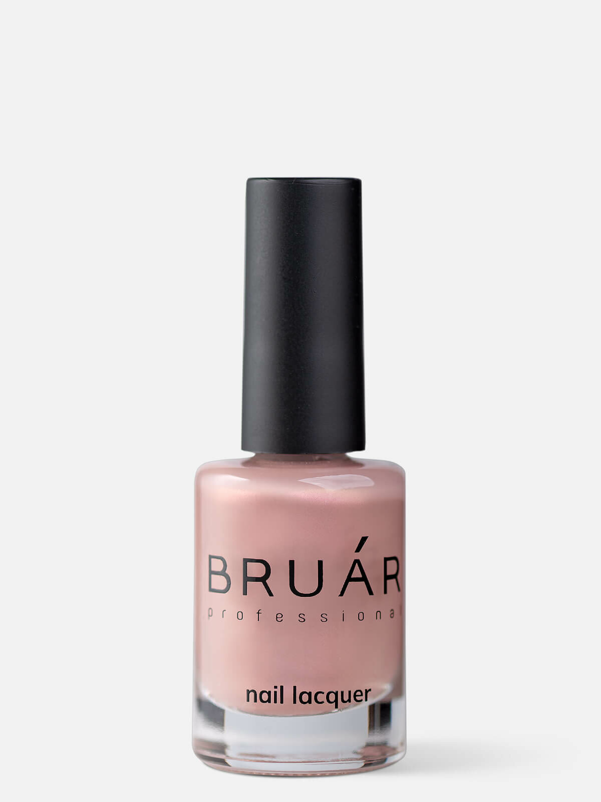 Лак для ногтей Bruar Professional Бежево-розовый шиммер 069, 11 мл