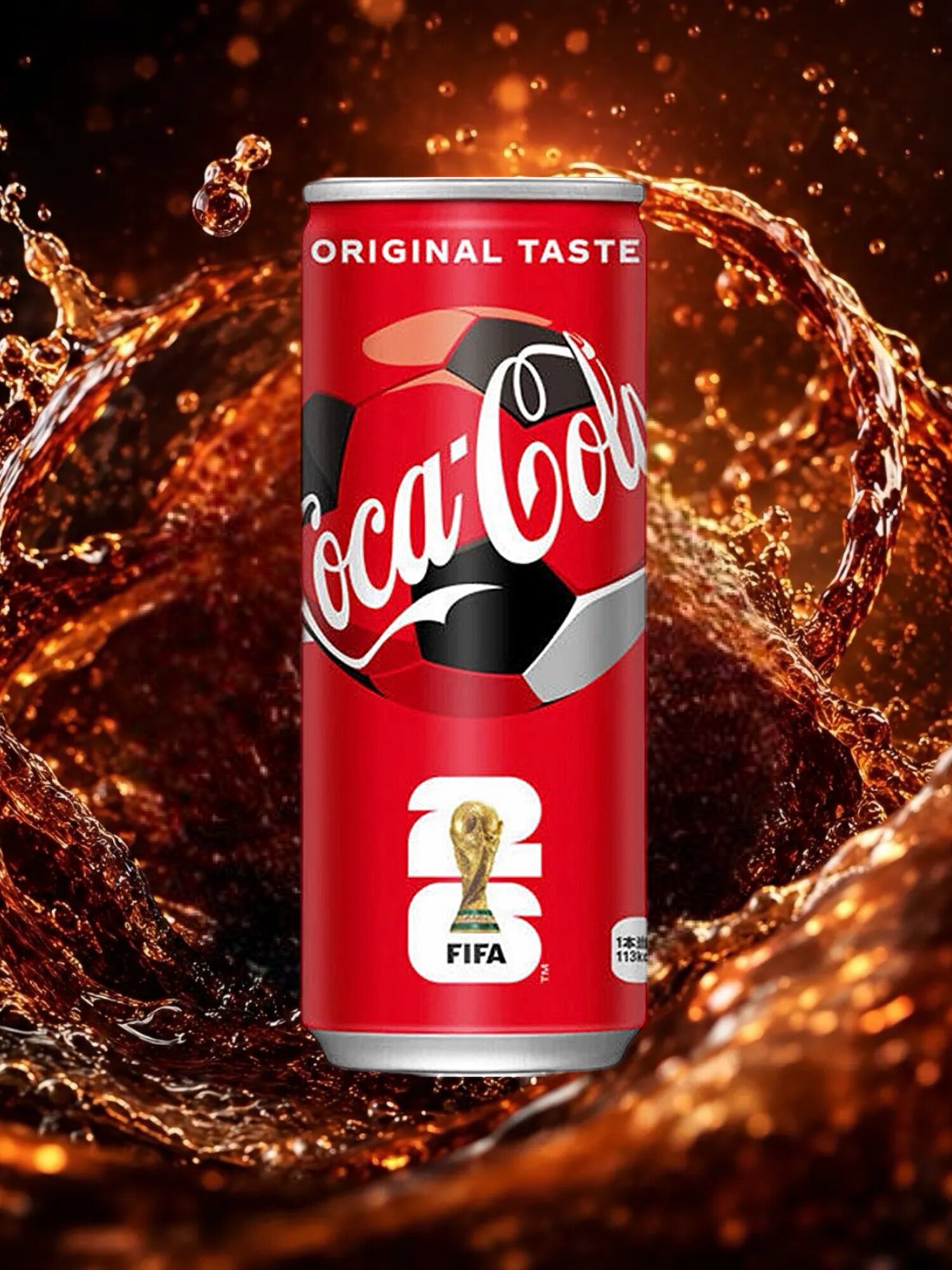 Coca-Cola FIFA Original / Кока-Кола фифа Оригинал 250 мл (Япония)