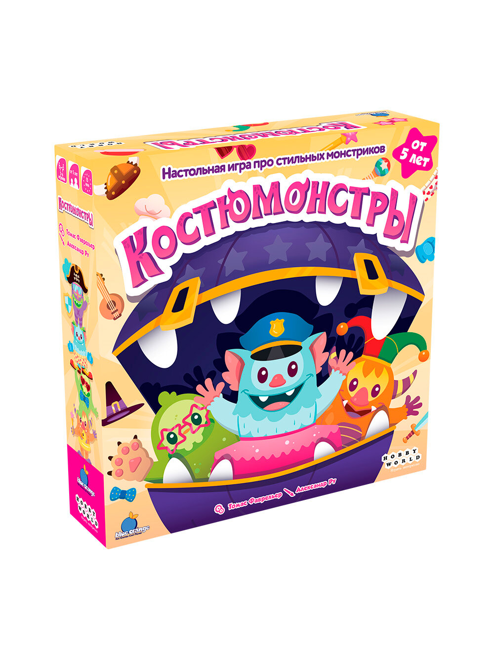 Настольная игра Костюмонстры, для детей, для 2-6 игроков , от 5 лет , Hobby World