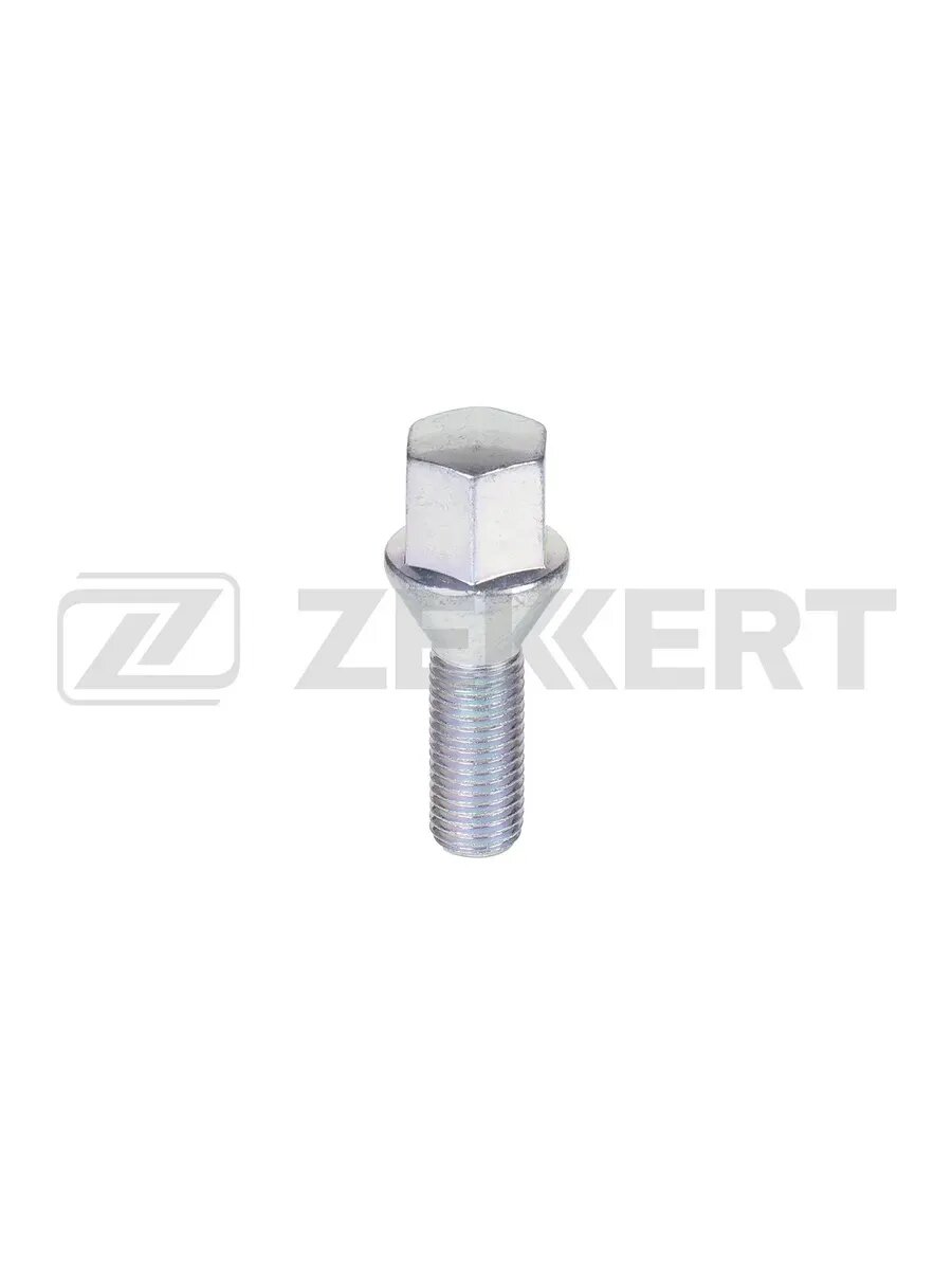 Болт колеса М12x15x28 Цинк конус ключ 17