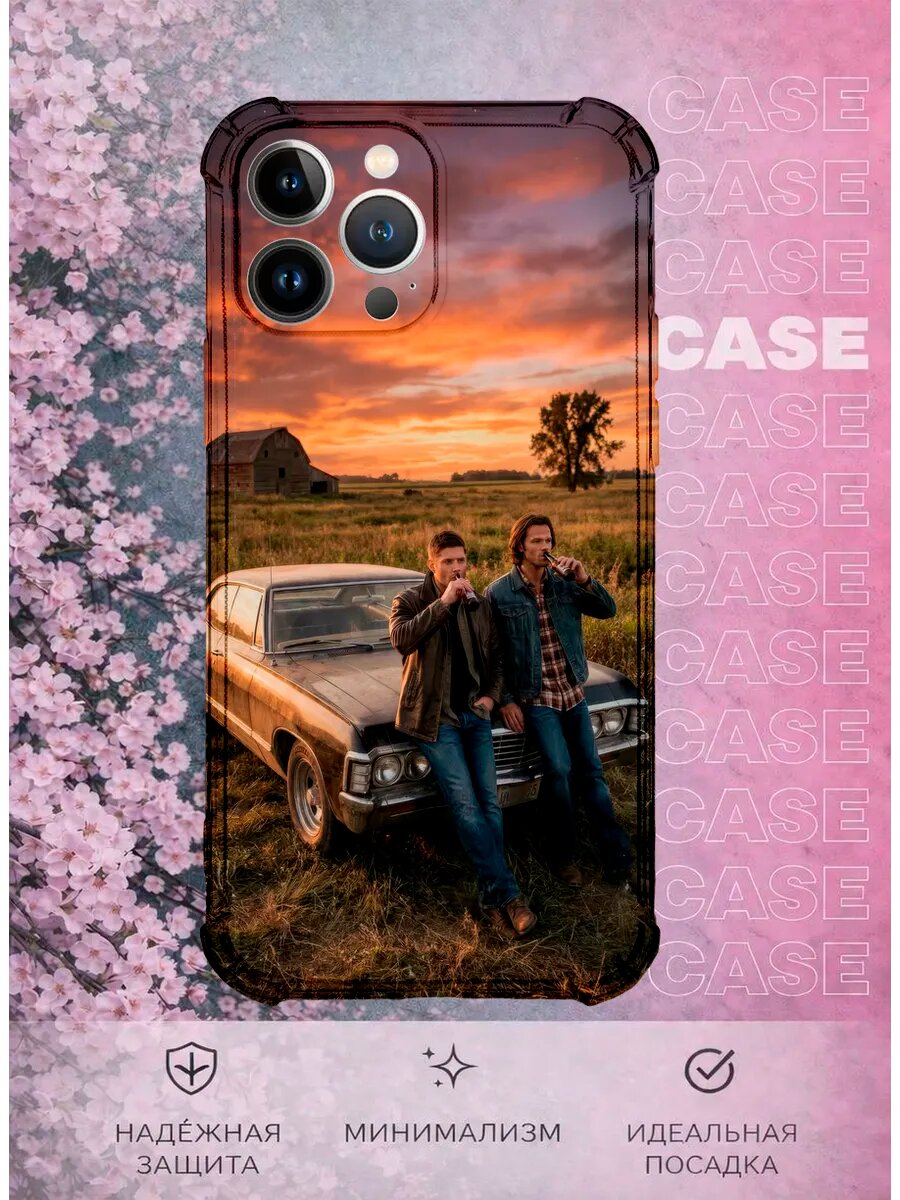 Чехол на iPhone 13 Pro Max с принтом Сверхъестественное