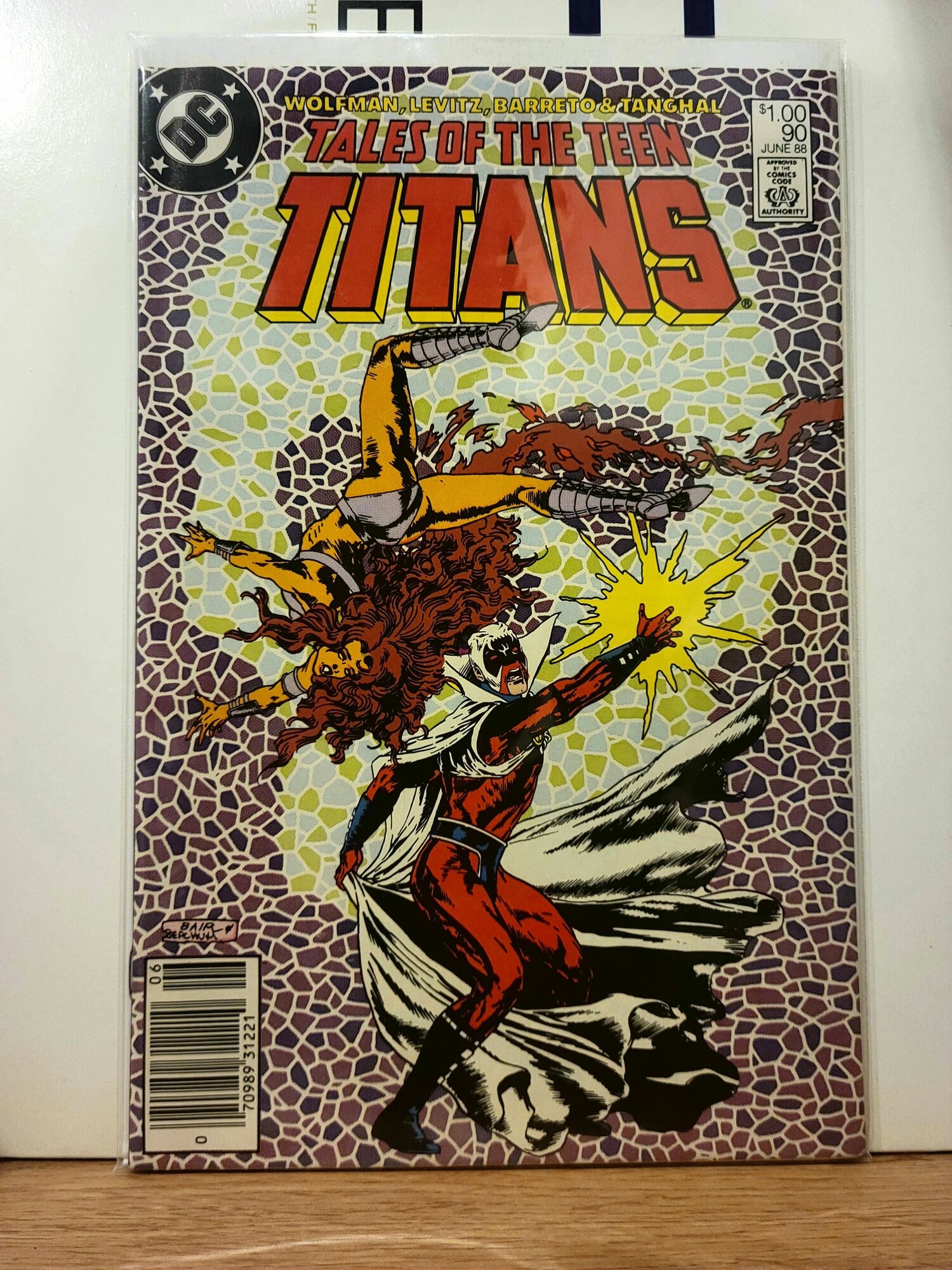 Ретро Комикс Teen Titans #90. 1988 Год. Оригинал!