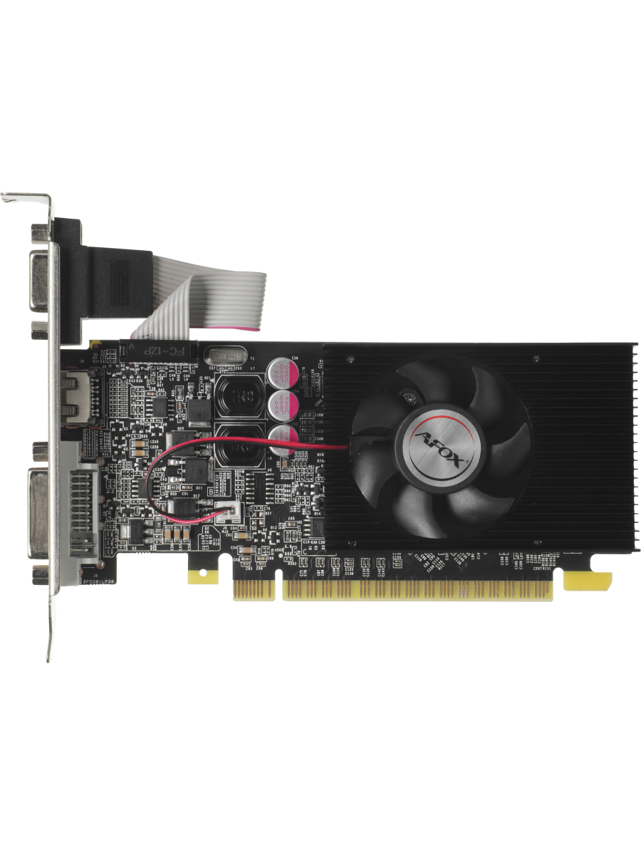 Видеокарта Afox PCI-E 3.0 AF610-2048D3L5-V3 NV GT610 2Gb 64bit DDR3 810/1333 Ret low profile