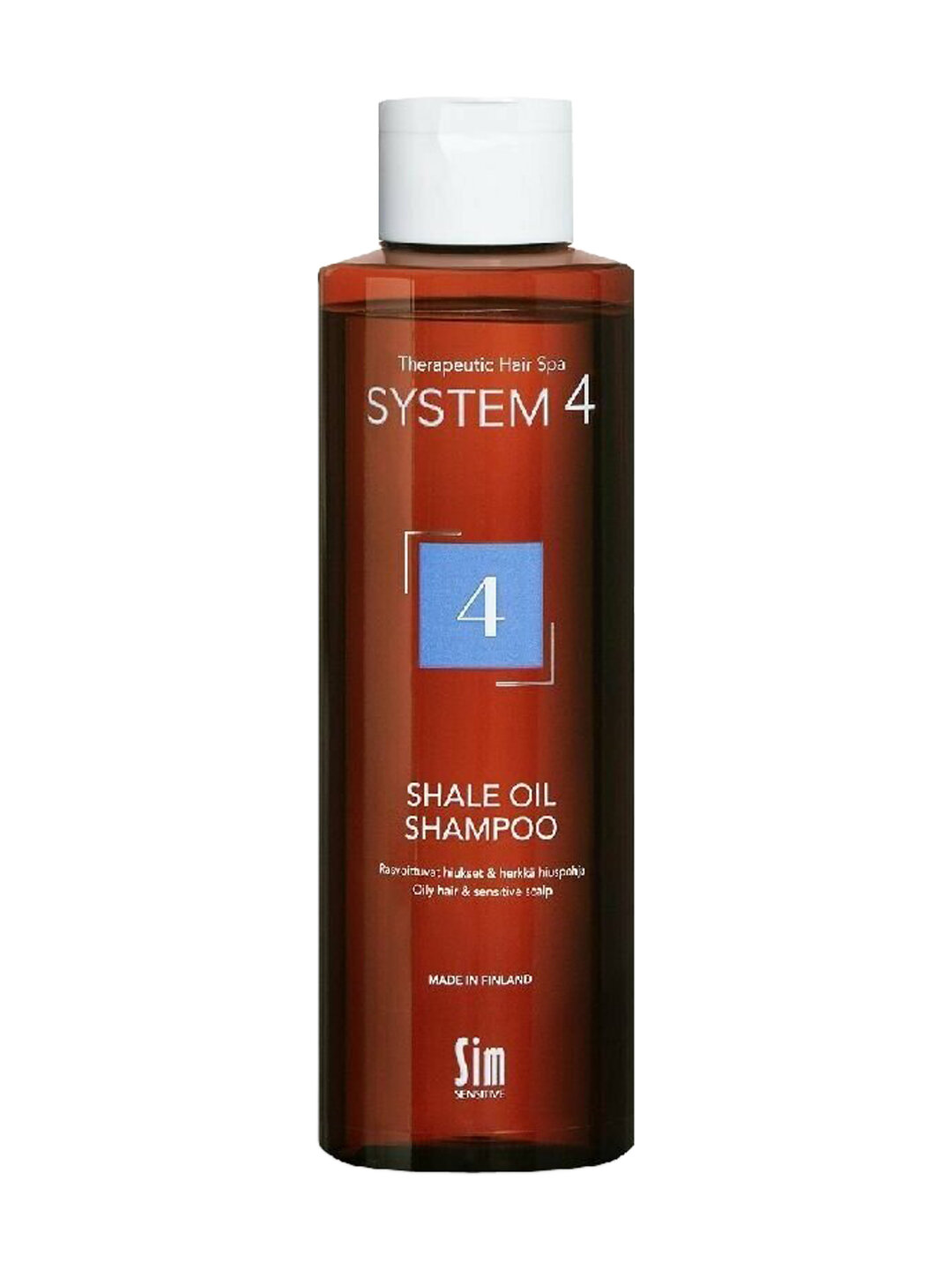Sim Sensitive System 4 Shale Oil Shampoo 4 Шампунь для жирных волос терапевтический №4, 250 мл