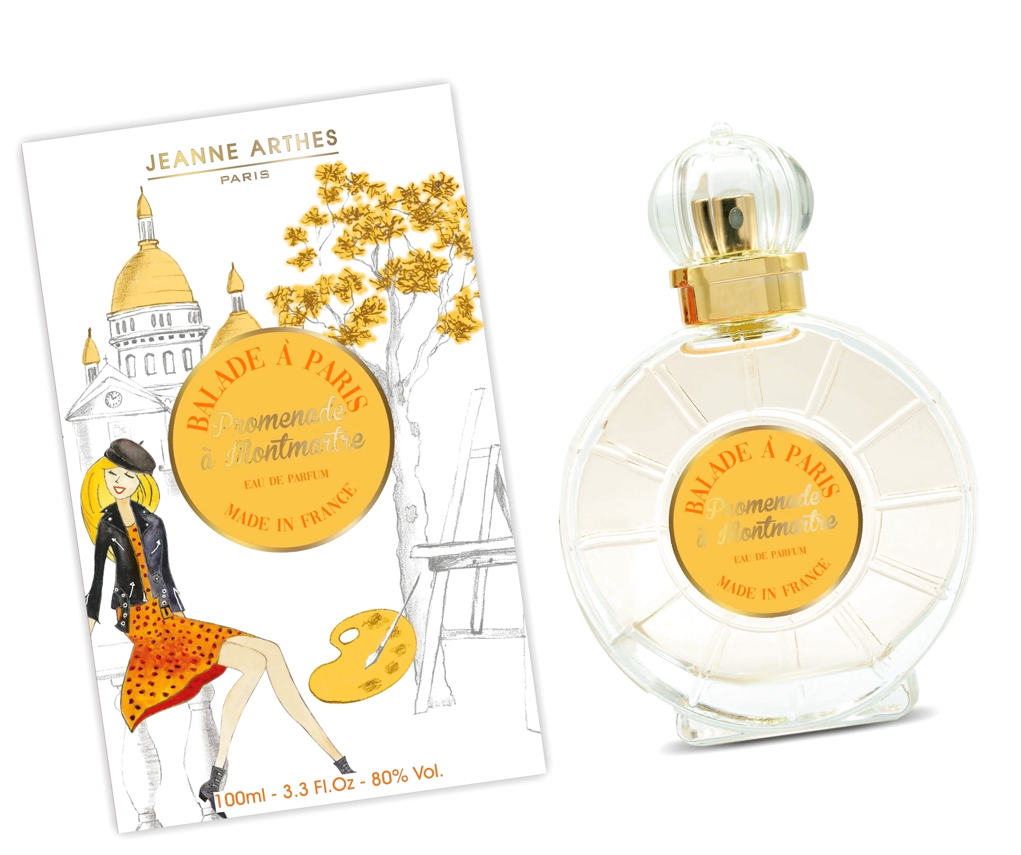 Jeanne Arthes Balade A Paris 100 мл женский парфюм - Promenade A Montmartre