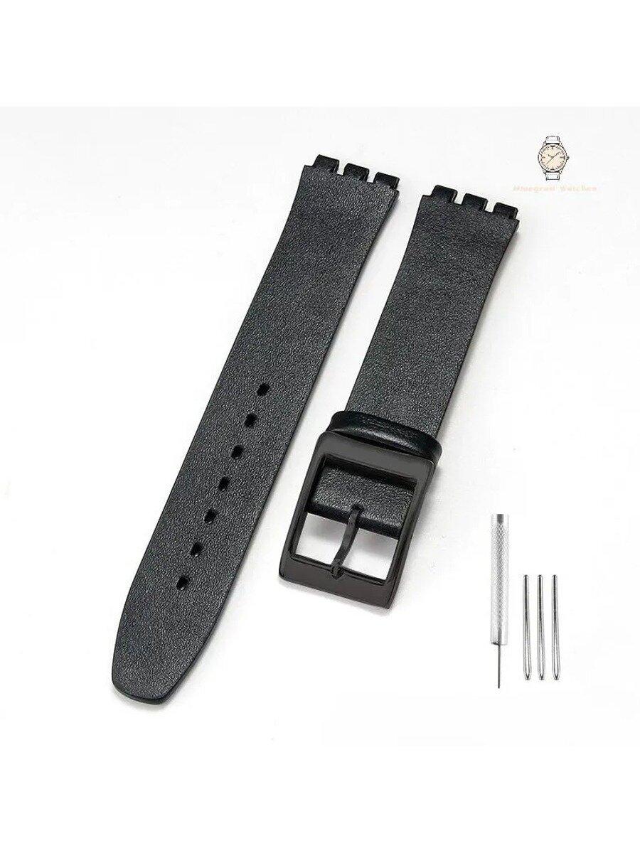 Swatch Ремешок, браслет для часов Натуральная кожа
