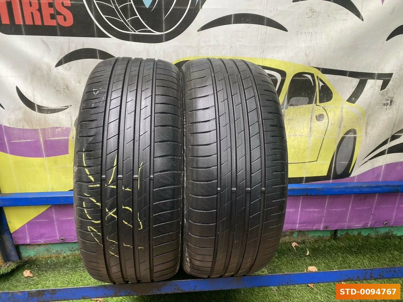 Комплект (2 шт) летних БУ шин Goodyear EfficientGrip Performance 215/50 R17 30% износ 8279667797