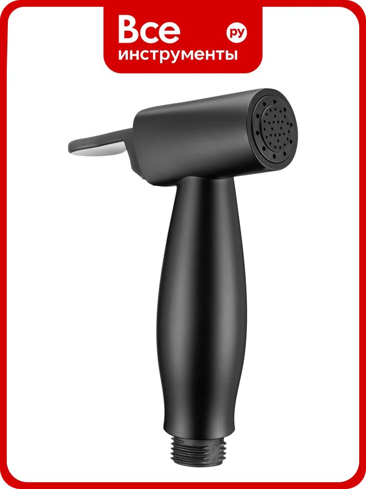 Гигиеническая лейка Swedbe calypso черн. мат 5022B
