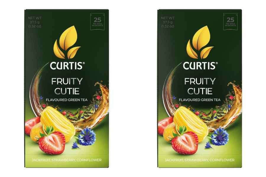 Curtis Чай в пакетиках Fruity Cutie зеленый ароматизированный 1,5 г х 25, 2 шт