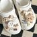 Джиббитсы 15 шт, декор для обуви Crocs, бежевый, пластик, с подвесками: кошачья ...