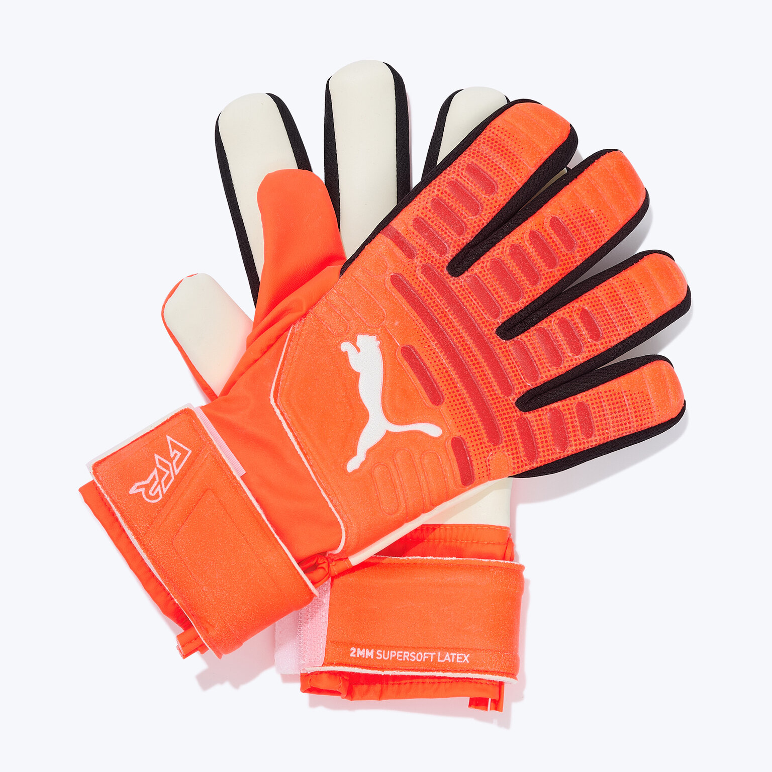 Перчатки вратарские детские Puma Ultra Play NC 04212801, размер 5 (5 Размер ), Красный - Оранжевый