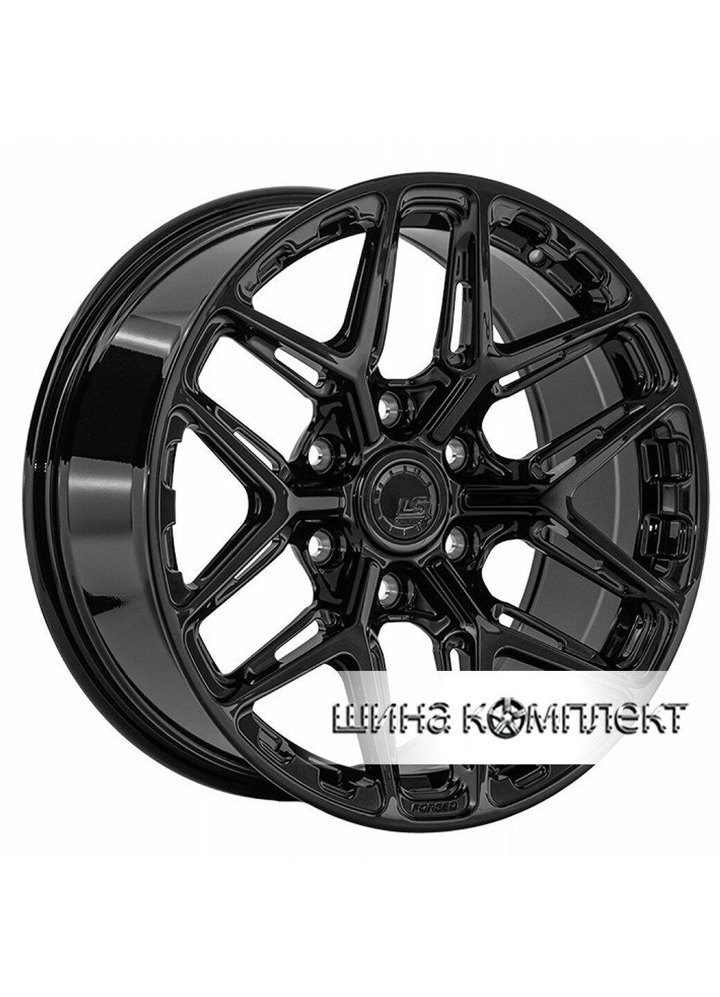 Колесный диск LS Forged LS FG53 9x20 6x139,7 ET45 100,1 BK кованый для автомобиля
