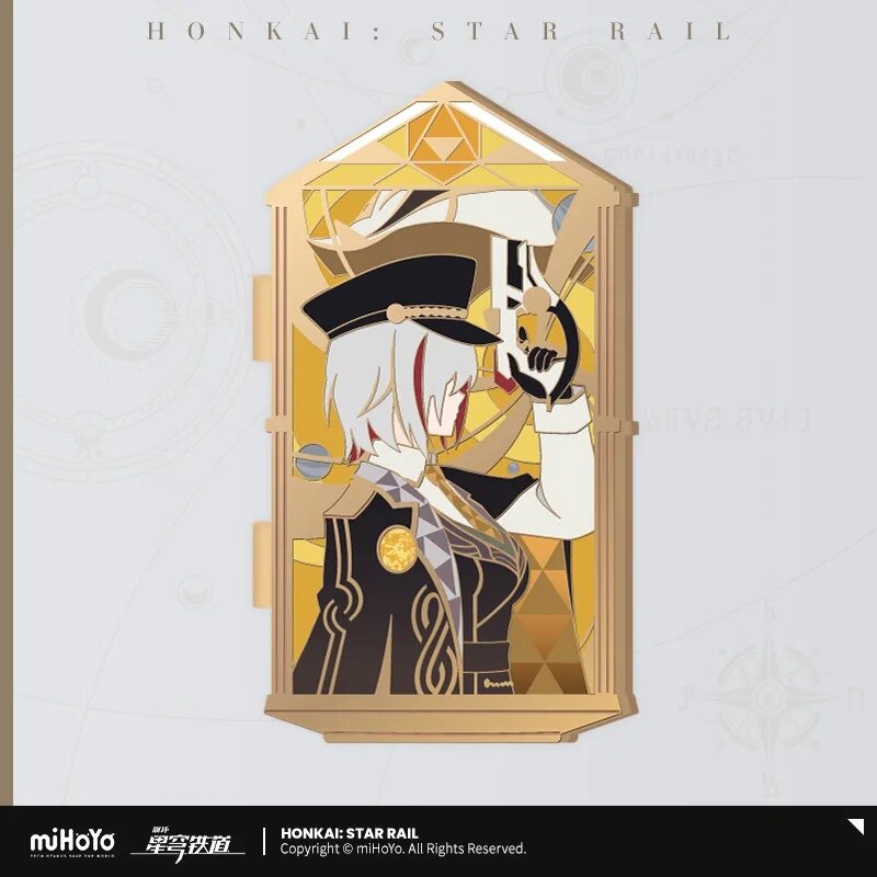 Булавка Honkai: Star Rail Stone Heart Oath Ring, Topaz