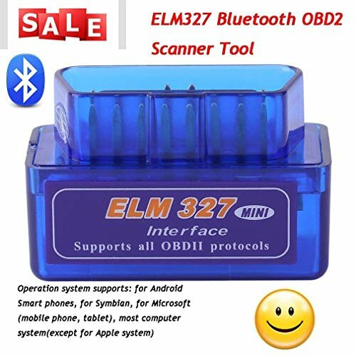 Автоматический сканер OBD2 Bluetooth для чтения кодов неисправностей, универсальный инструмент для диагностики и ремонта автомобилей.