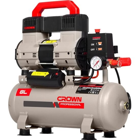 Безмасляный компрессор Crown Professional CROWN CT36159