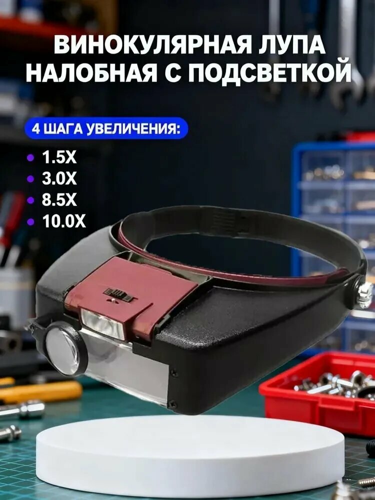 Лупа 10-кратная