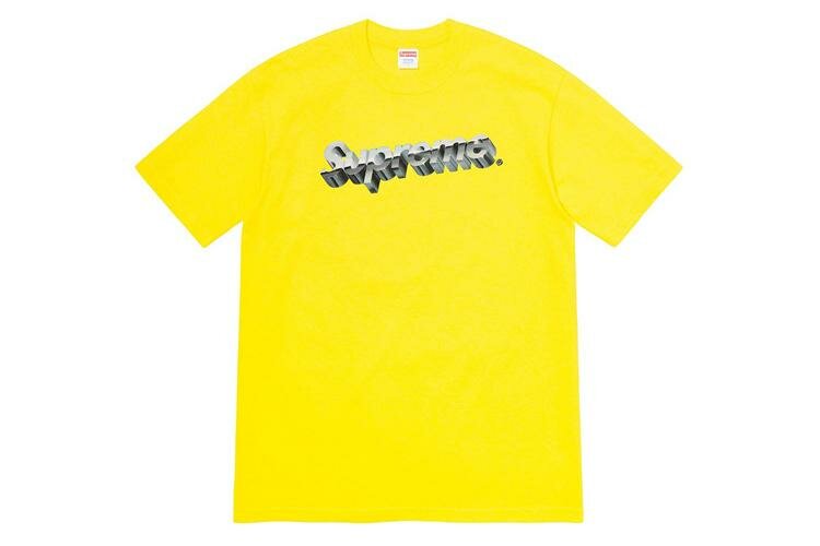 Футболка Supreme Chrome Logo Tee