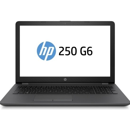 Ноутбук 15.6" HP 250 G6 Intel Core i3 7020U 2.3GHz/RAM 8Gb/SSD 256Gb/AMD Radeon R5 M330 2Gb/Износ АКБ 18%