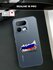 Чехол на Realme 16 Pro / Реалме 16 Про с принтом Россия мой дом, прозрачный
