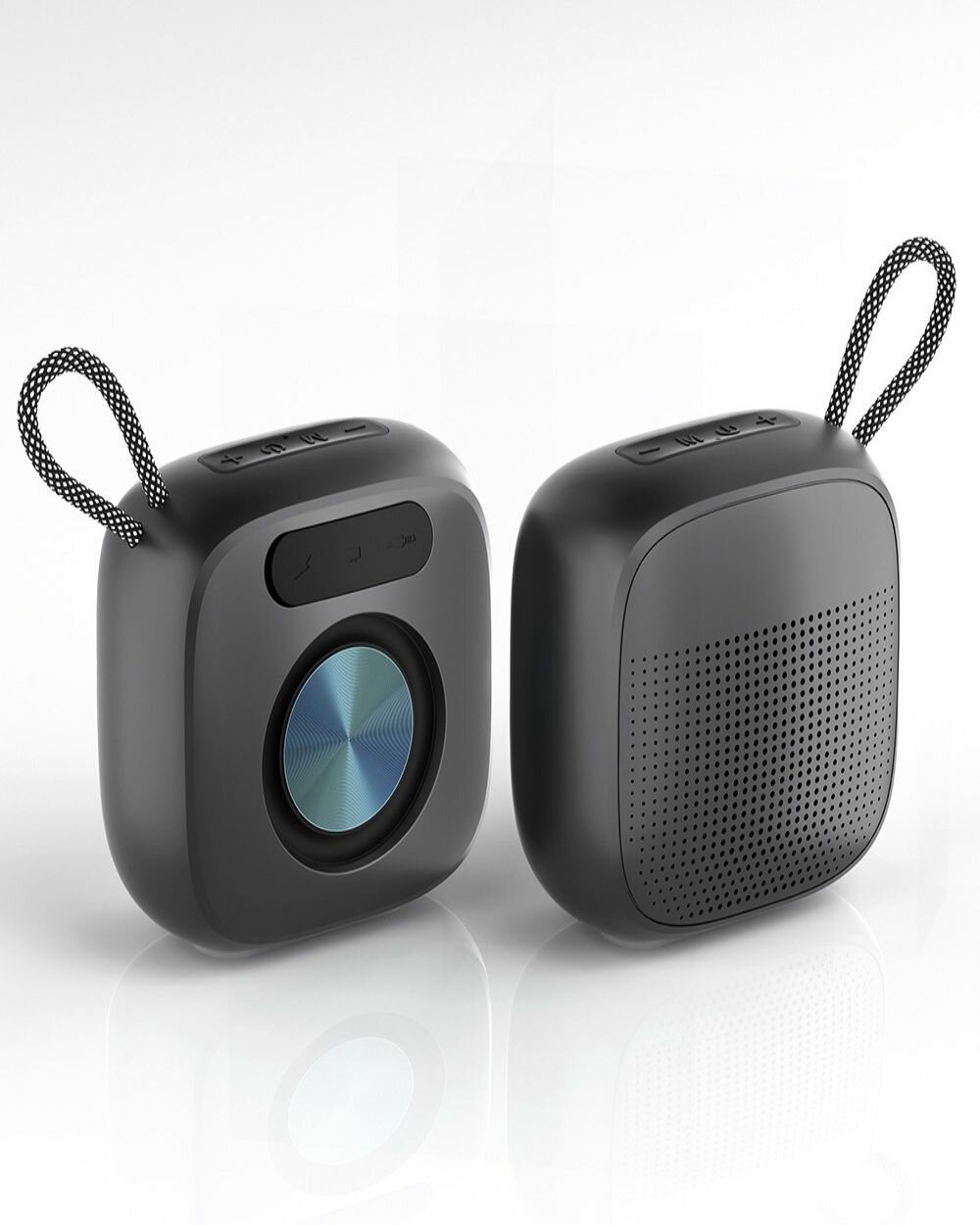 Настольный беспроводной динамик Bluetooth BT60, портативный аудио стерео сабвуфер мощностью 5 Вт