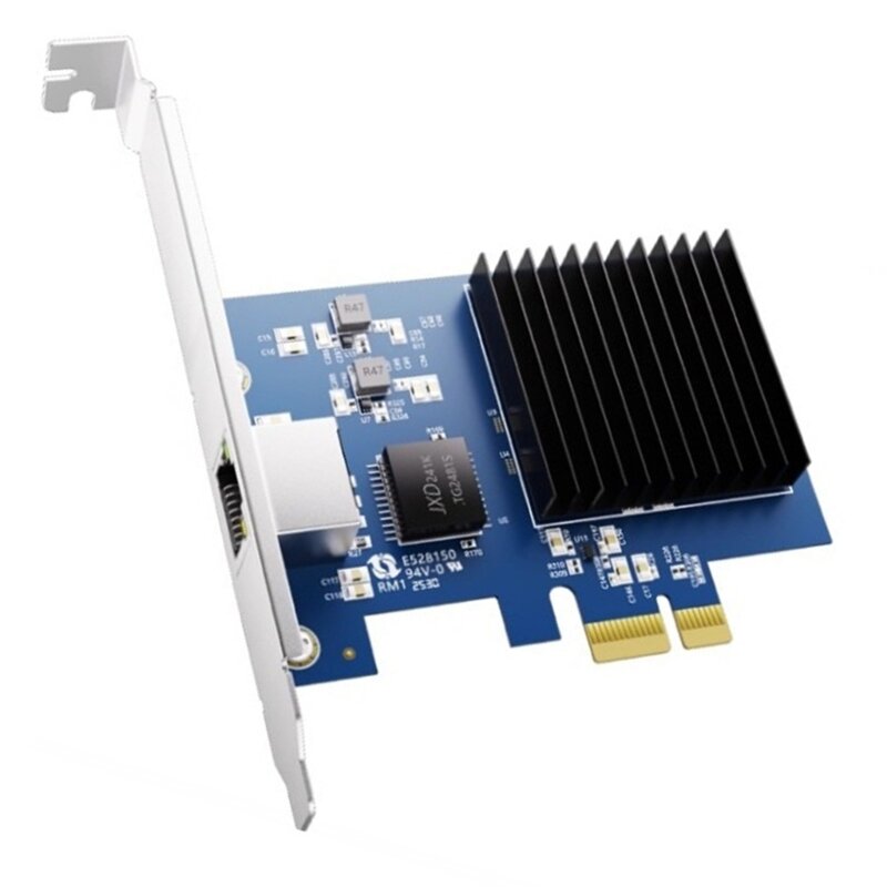 Сетевая карта PCIE3.0 X4 к RJ45, 10 Гбит/с, чип RTL8127AT, адаптер Gigabit Ethernet PCIE LAN, 10000 Мбит/с для настольных ПК