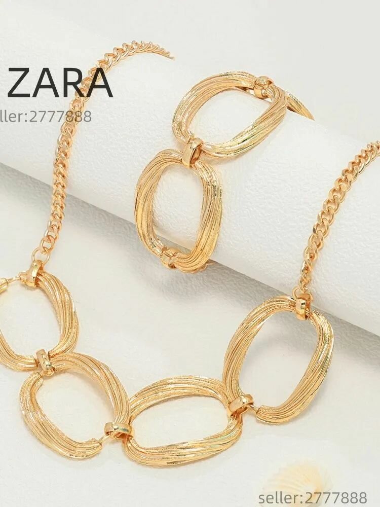 Колье, длина 45 см, gold — фото 1