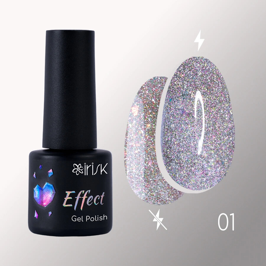 IRISK, Гель-лак с эффектами Effect Gel Polish №1, 5мл