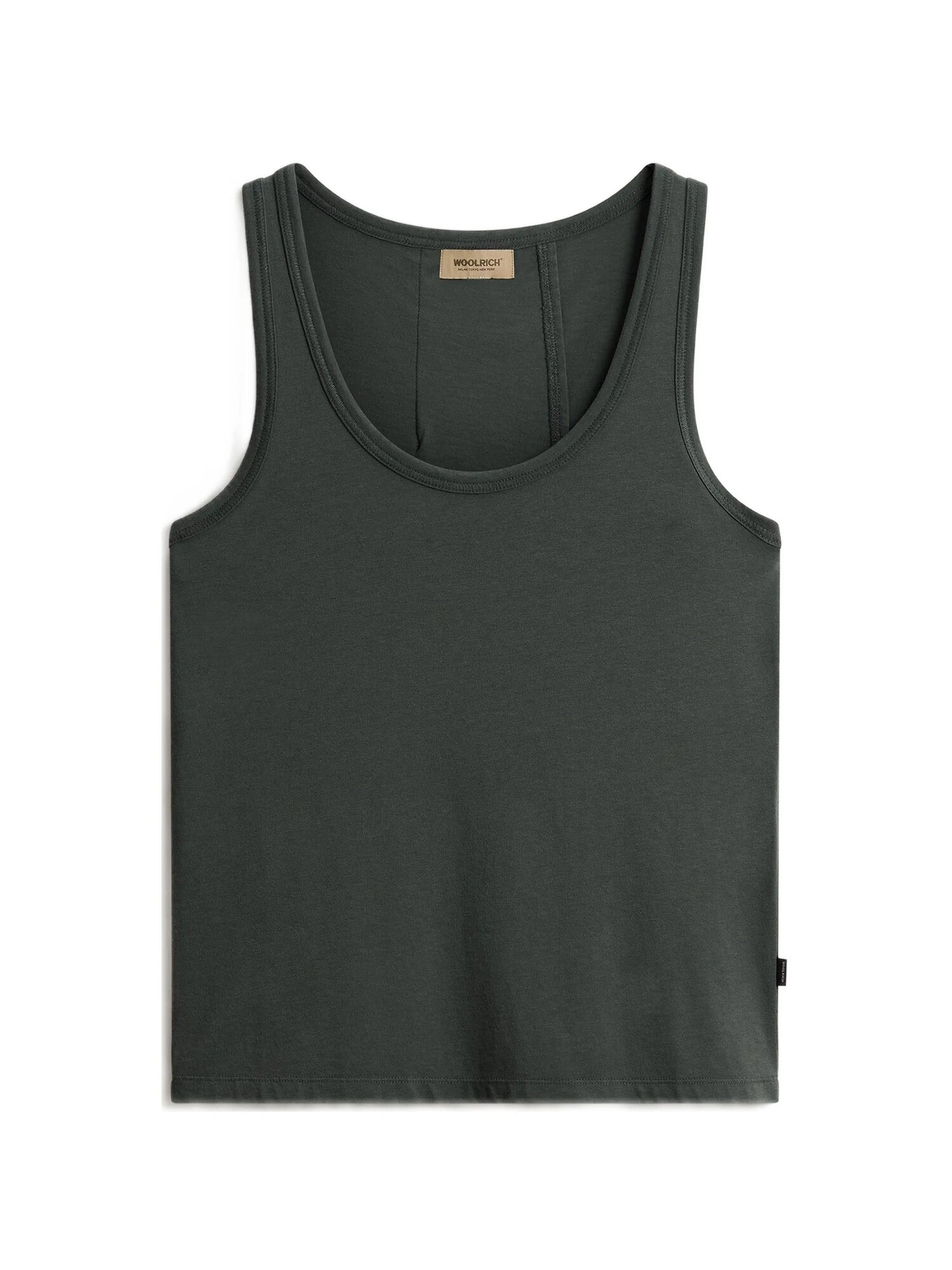 Топ Round neck vest top