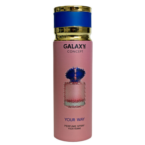 Galaxy Женский Your Way Парфюмированный дезодорант-спрей (spray) 200мл