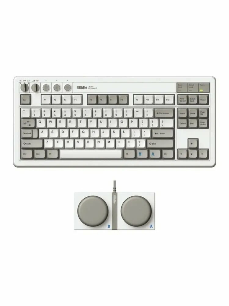 8BitDo Клавиатура , серый