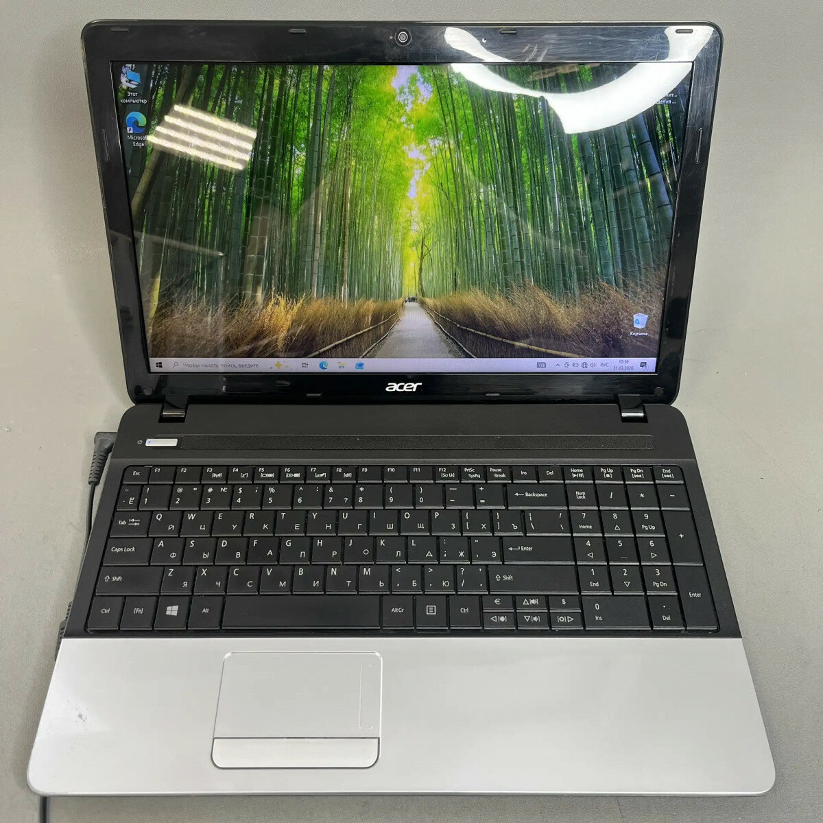 15.6" Ноутбук ACER ASPIRE E1-531-10002G32Mnks черный