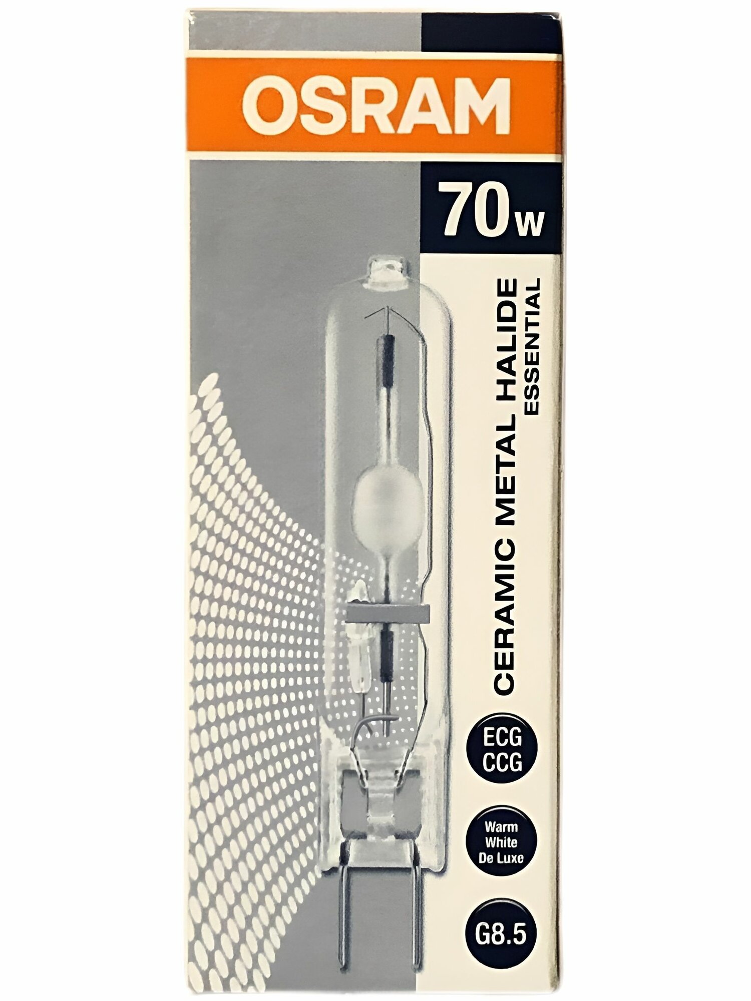 Лампа металлогалогенная Osram HCI-TC G8,5 70W/830 теплого света