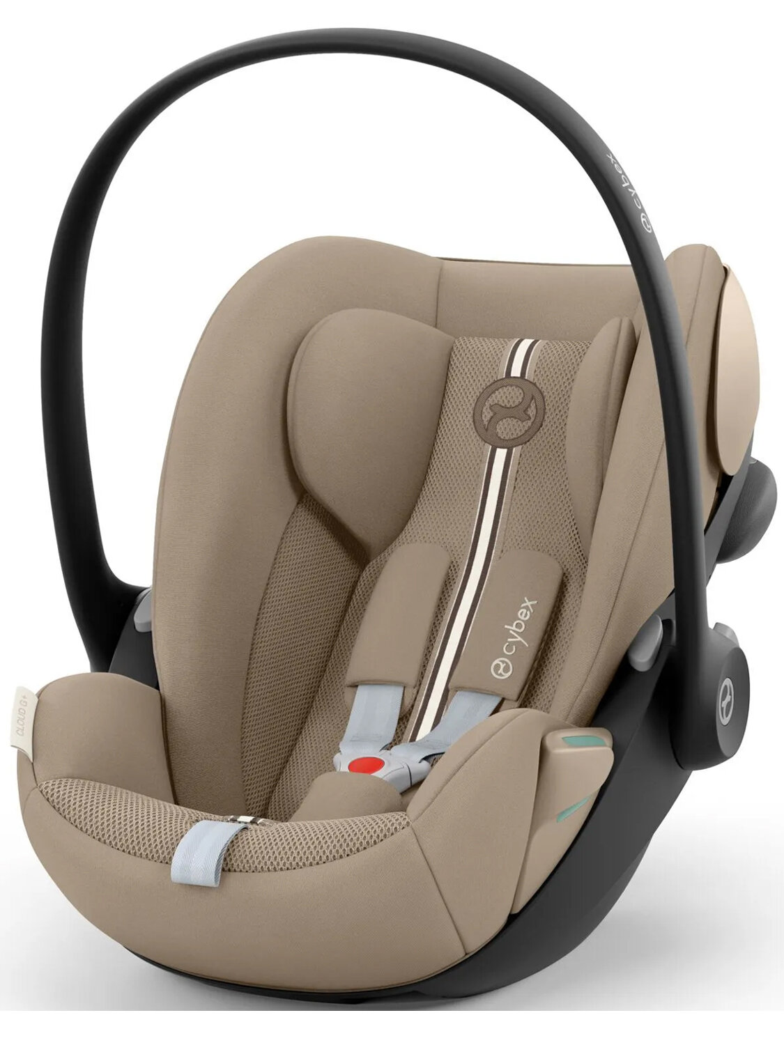 Автокресло 0+ CYBEX Cloud G i-Size Plus Almond Beige, с рождения до 13 кг, ростом до 87 см, бежевый